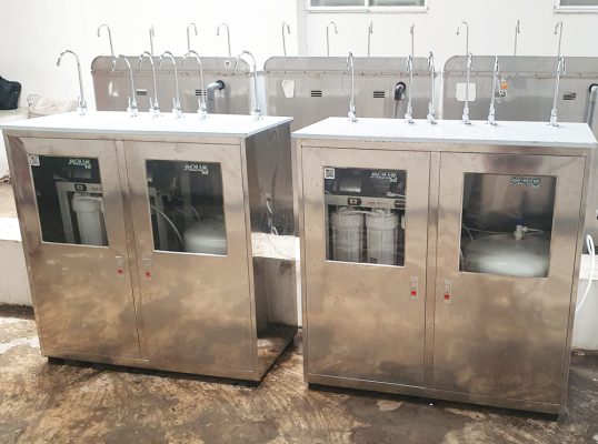 Máy lọc ro bán công nghiệp nước tinh khiết bệnh viện, trường học